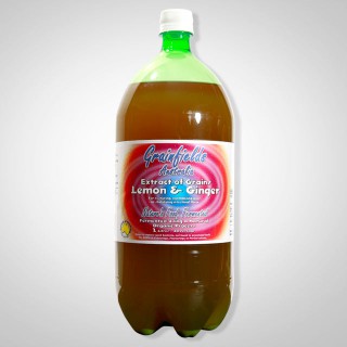 Organic Lemon & Ginger Liquid Concentrate | Grainfields Australia